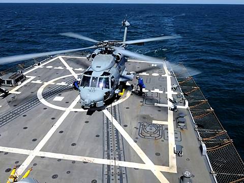 Chain Link Helideck Safety Net for Offshore and Rooftop Helicopter Deck