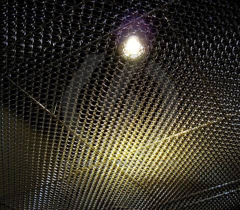 Ring Mesh Ceiling Is Used in Restaurants, Pubs, Residential Houses
